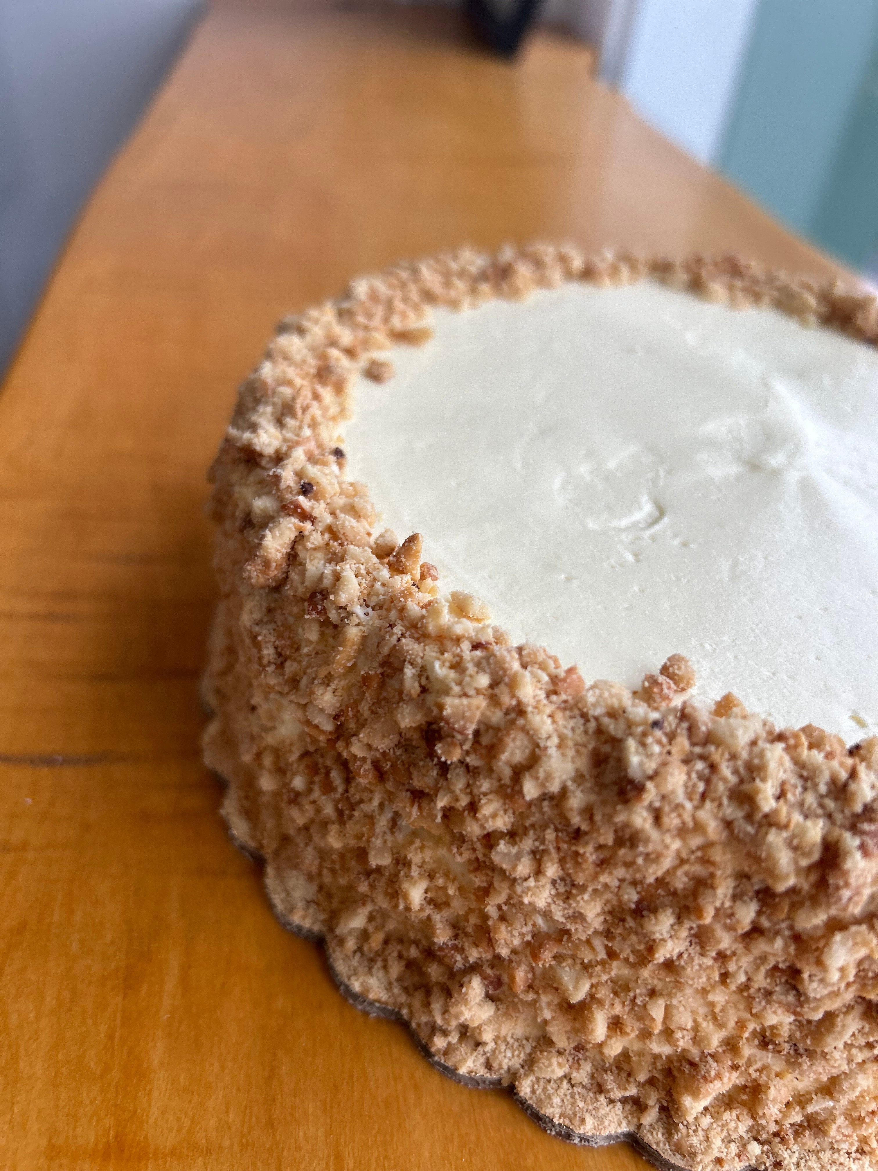 6" Sans Rival | Three Bites Bakery
